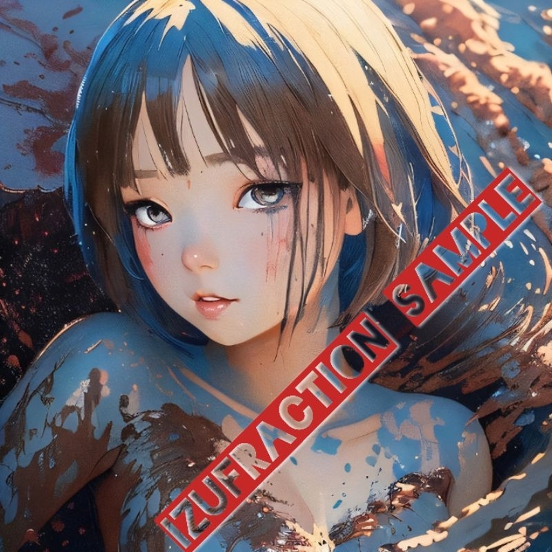 Mud Water Girl Digital Drawing By Izu | Shopee Malaysia