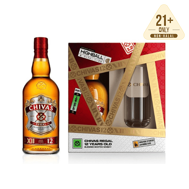 Chivas Regal 12 Years 700ml Gift Set 2023 | Shopee Malaysia