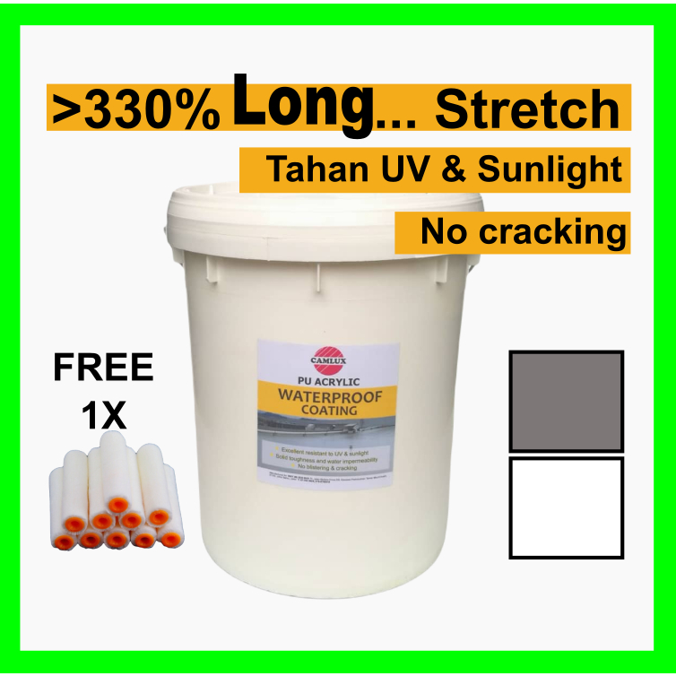 Camlux PU Waterproof Coat 20KG/Waterproof Paint/water proofing for ...