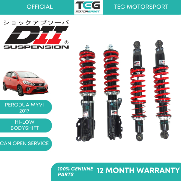 Myvi G3 17” DII (Boleh Service) Adjustable suspension set (SD) Hi Low ...