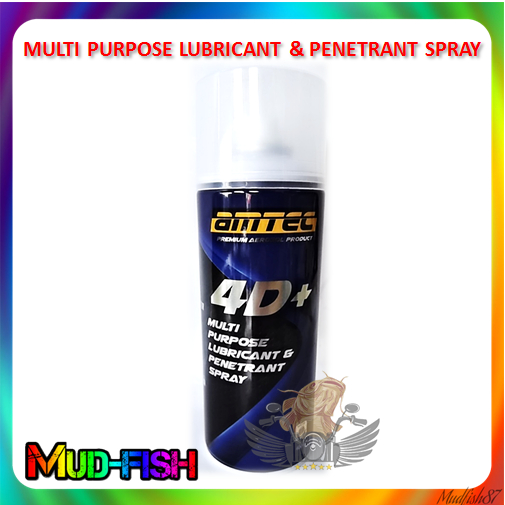 AMTEC 4D + MULTI PURPOSE LUBRICANT & PENETRANT PREMIUM AEROSOL SPRAY ...