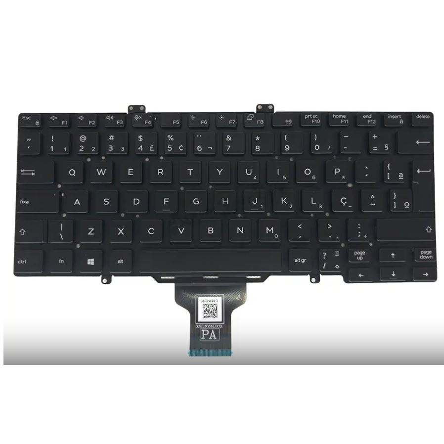 US keyboard for Dell latitude 5400 5401 7400 3400 English black no ...