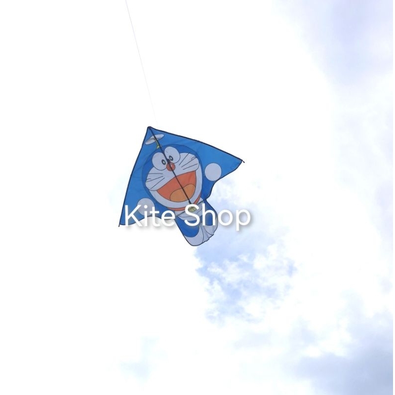Doraemon Kite/Layang-layang Doraemon With 50m Line | Shopee Malaysia