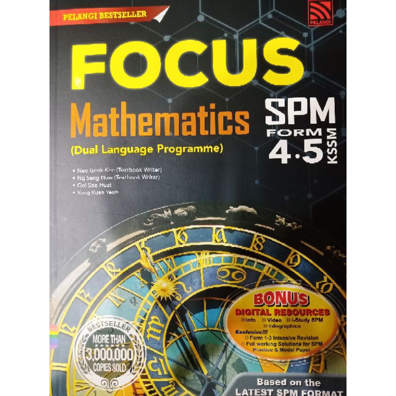 FOCUS MATHEMATICS KSSM SPM | Shopee Malaysia