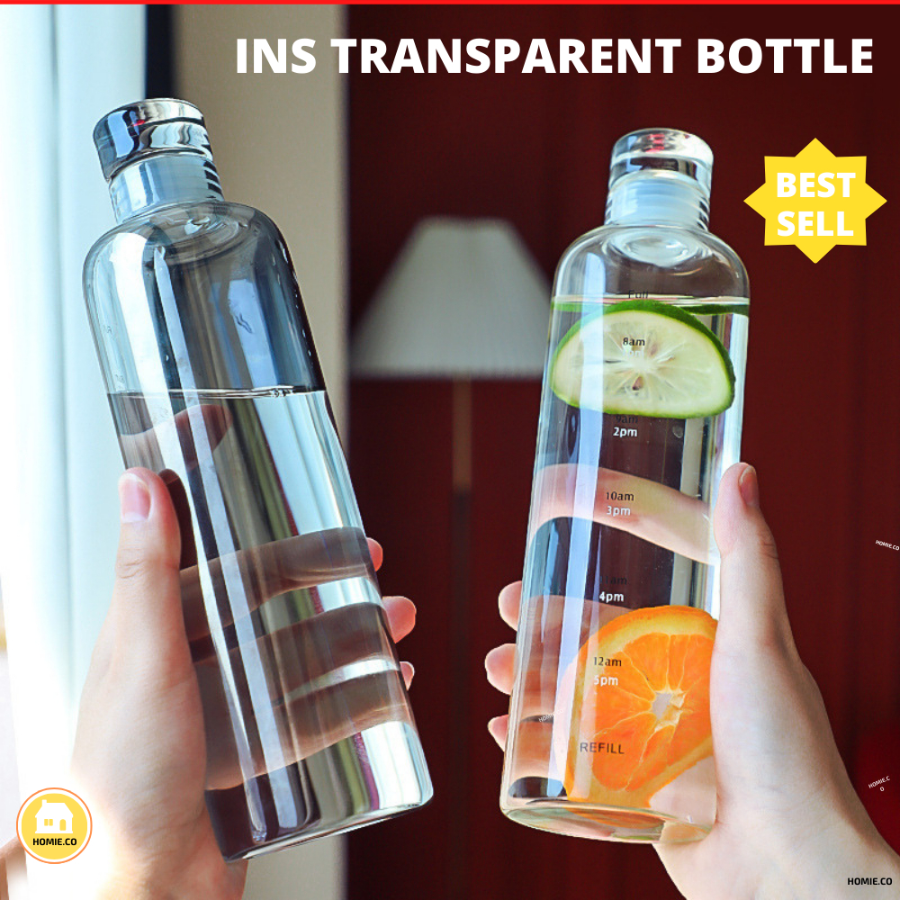 500ml Ins Style Water Bottle Drinking Water Botol Bekas Air Botol ...