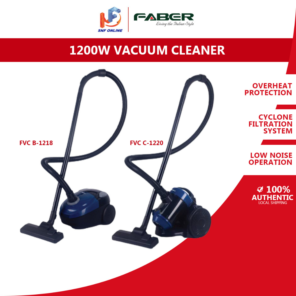 Faber Vacuum Cleaner 1200W FVCC-1220 FVCB-1218 FVC C-1220 FVC B-1218 ...