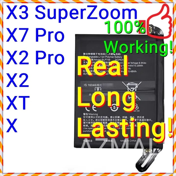 (Fast Charge) NEW ORI Stable Battery Realme X7 Pro X3 SuperZoom X2 XT X ...