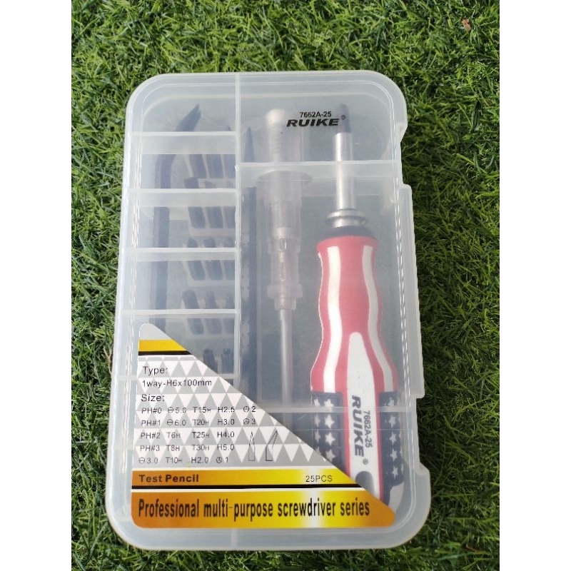 25 In 1 Screwdriver Set - RUIKE 7662A-25 TOOLS SET Screwdriver ...