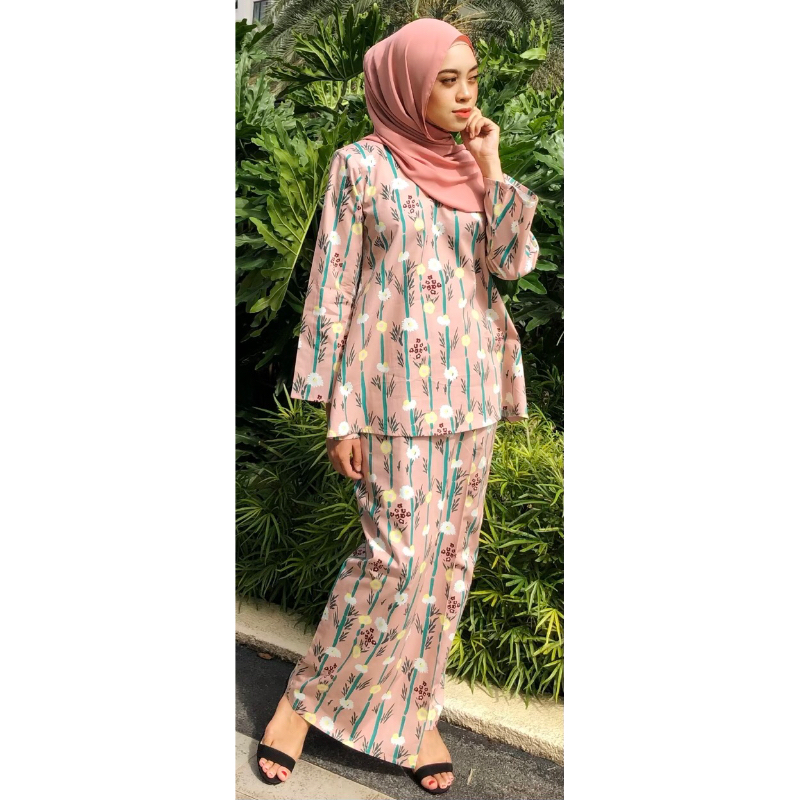 KURUNG KEDAH COTTON KAYYISA (Nude Peach) | Shopee Malaysia