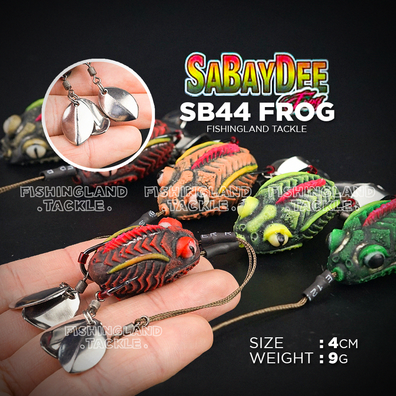 Sabaydee SB44 Soft Frog | 4cm / 9g | Umpan Tiruan Thailand Katak Getah ...