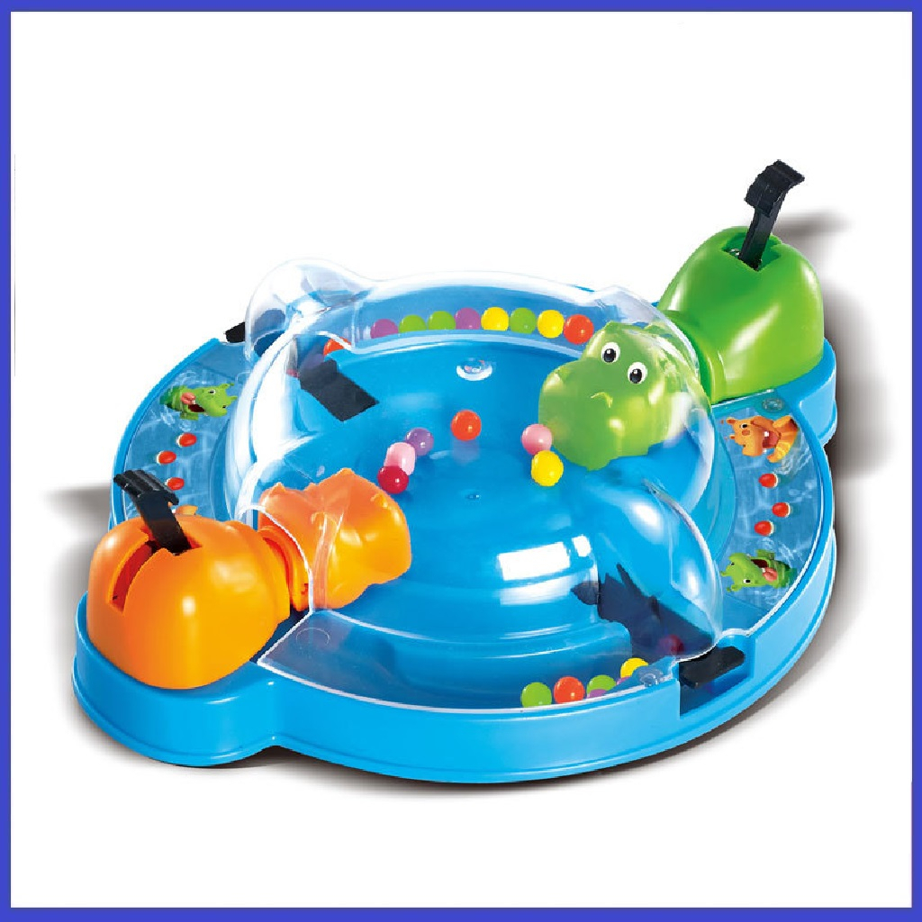 Hippo Food Grabbing Board Games/ Hippopotamus Board Game/ Permainan ...