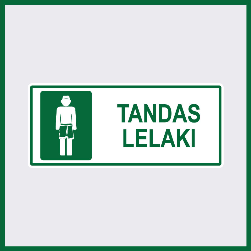 TANDA AKRILIK - TANDA SURAU, SURAU LELAKI, SURAU PEREMPUAN, TANDAS ...