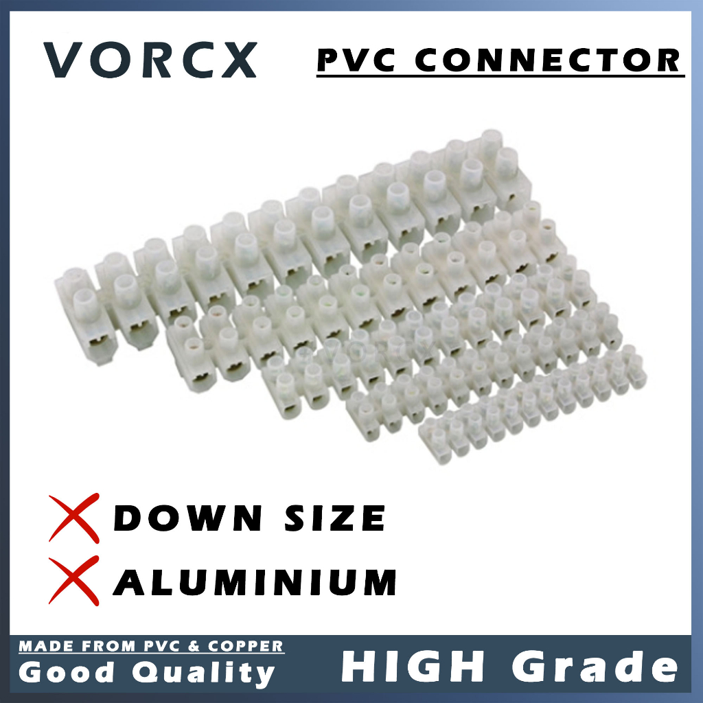 PVC Connector 12WAY Anti Loose Screw 5A 10A 15A 20A 30A 60A High Grade ...