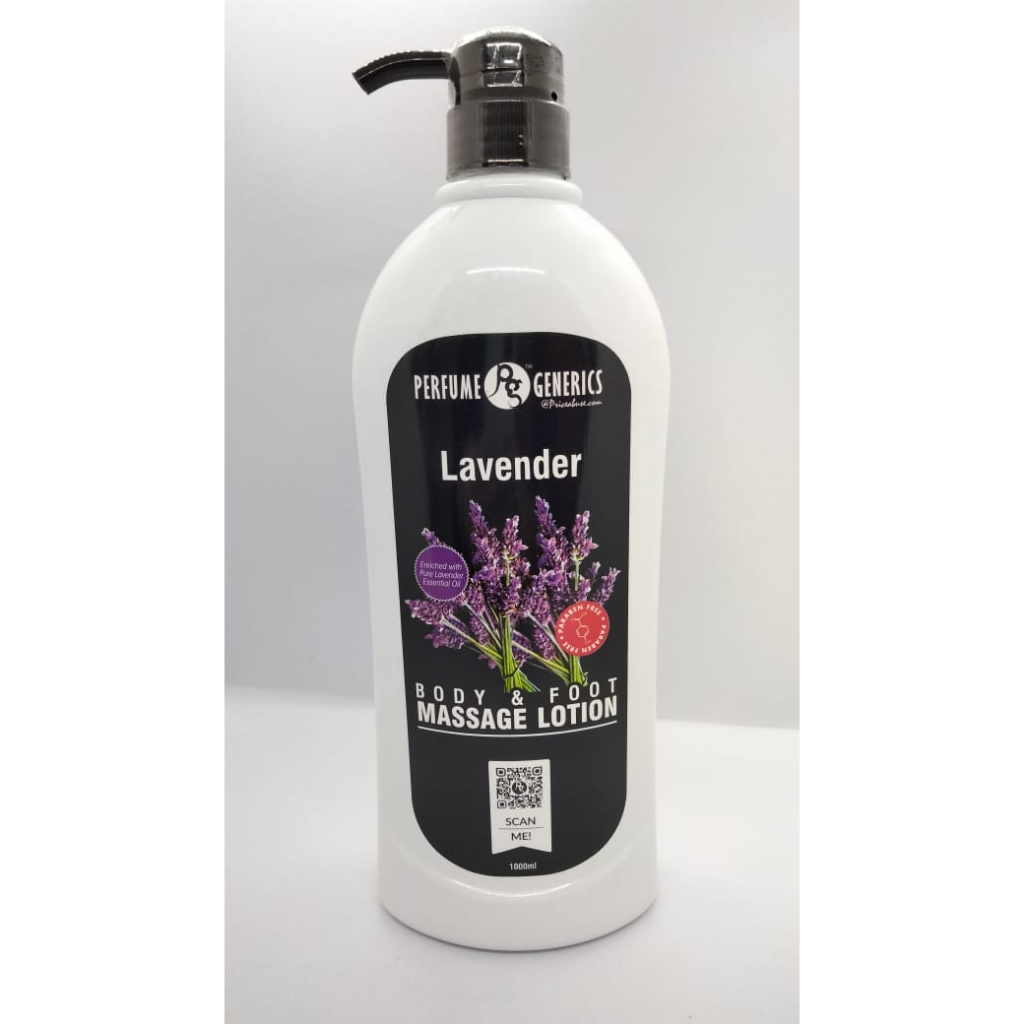 Perfume Generics Body & Foot Massage Lotion 1000ml | Shopee Malaysia