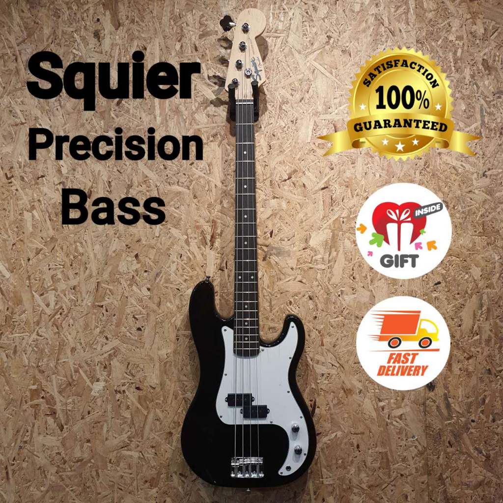 Squier Perfomer Precision Bass Guitar Red 4 String PB Electric # Gibson ...