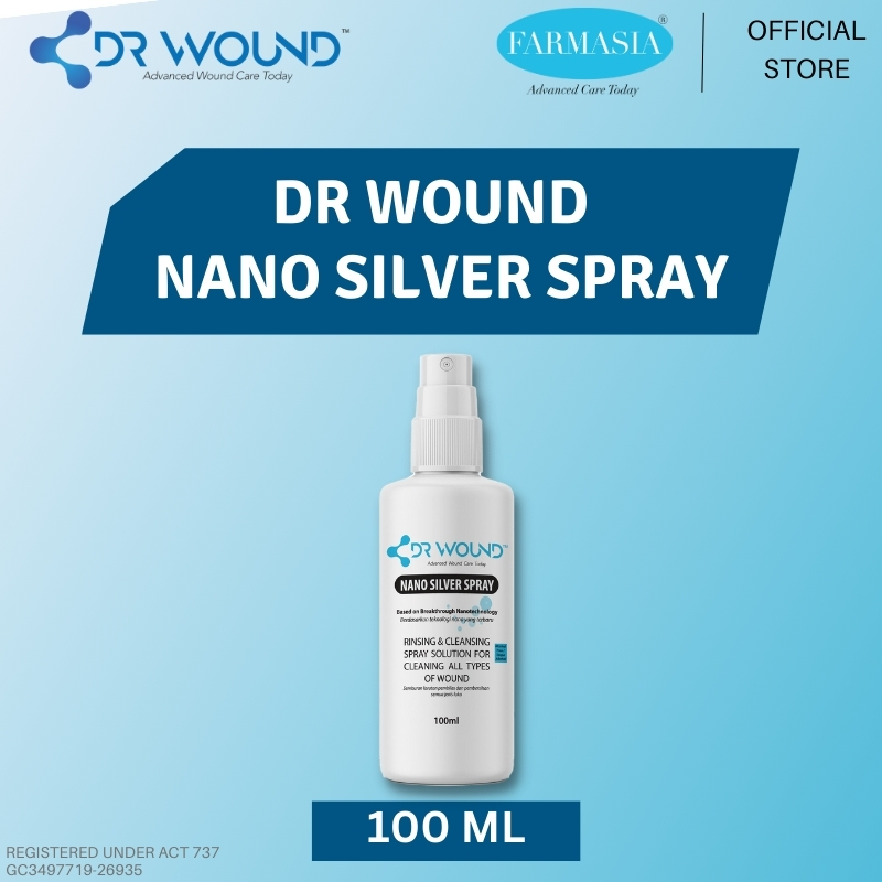(HQ) DR WOUND Nano Silver Wound Spray 100ml | Shopee Malaysia
