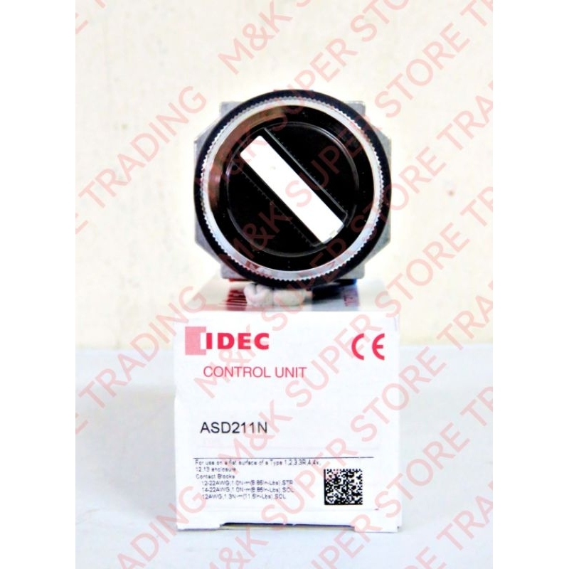 IDEC ASD211N SELECTOR SWITCH ARROW HANDLE Price per pc | Shopee Malaysia