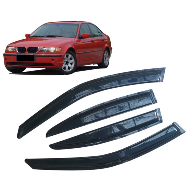 Original BMW E46 (3 Series) DOOR/WINDOW VISOR FOR YEAR 99'-05' IMPORT ...
