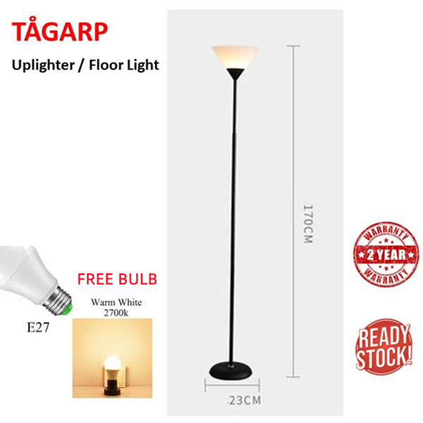 TAGARP Floor Lamp - Uplighter - Lampu Lantai - Standing Lamp - 落地燈 ...