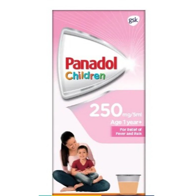 PANADOL (PCM-S) SYRUP 250mg/5ml CHILD 1 YEARS+ (ORANGE) 60ml | Shopee ...
