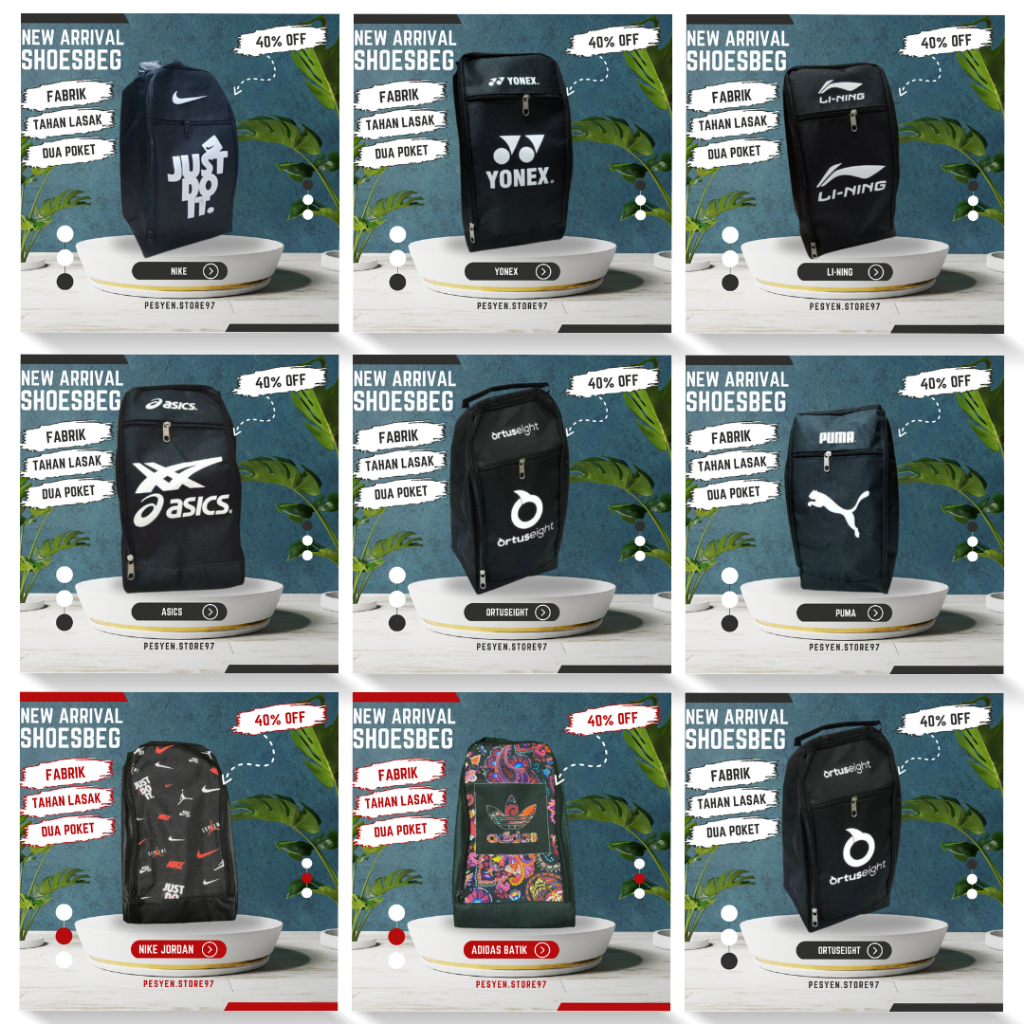 READYSTOCK MALAYSIA!! SHOES BAG FUTSAL/FOOTBALL BAG | BEG KASUT BOLA ...