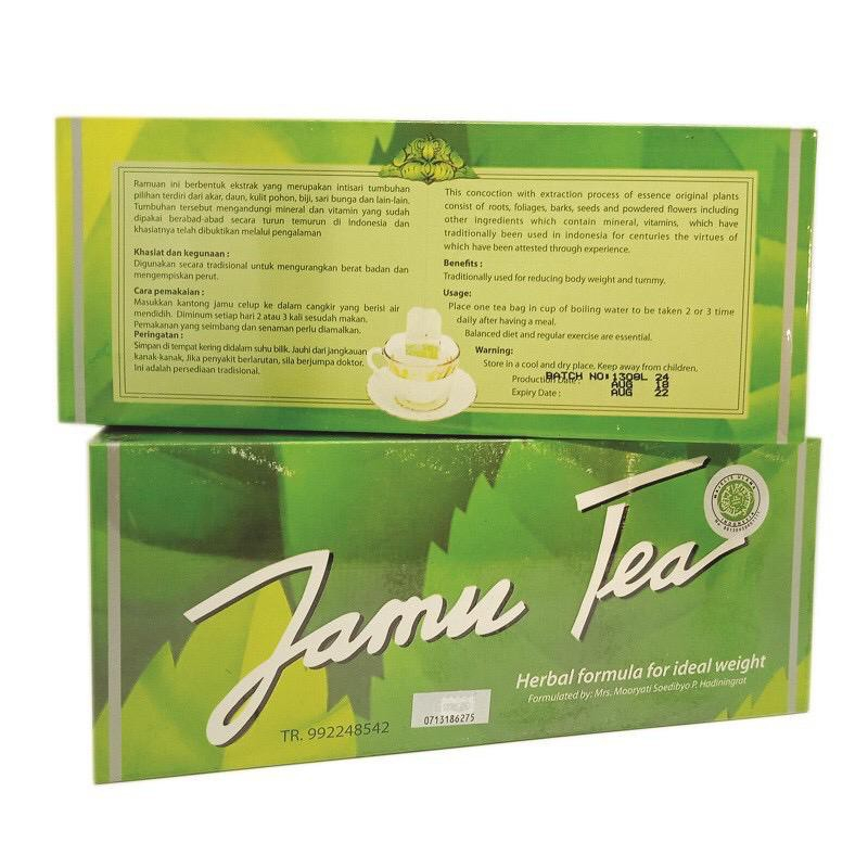 Mustika Ratu Jamu Tea for Slimming (30's x 2 Box) | Shopee Malaysia