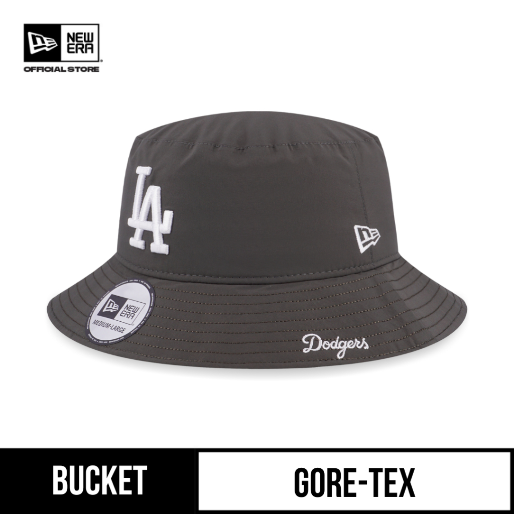 New Era Los Angeles Dodgers Gore-Tex Charcoal Bucket Hats | Shopee Malaysia