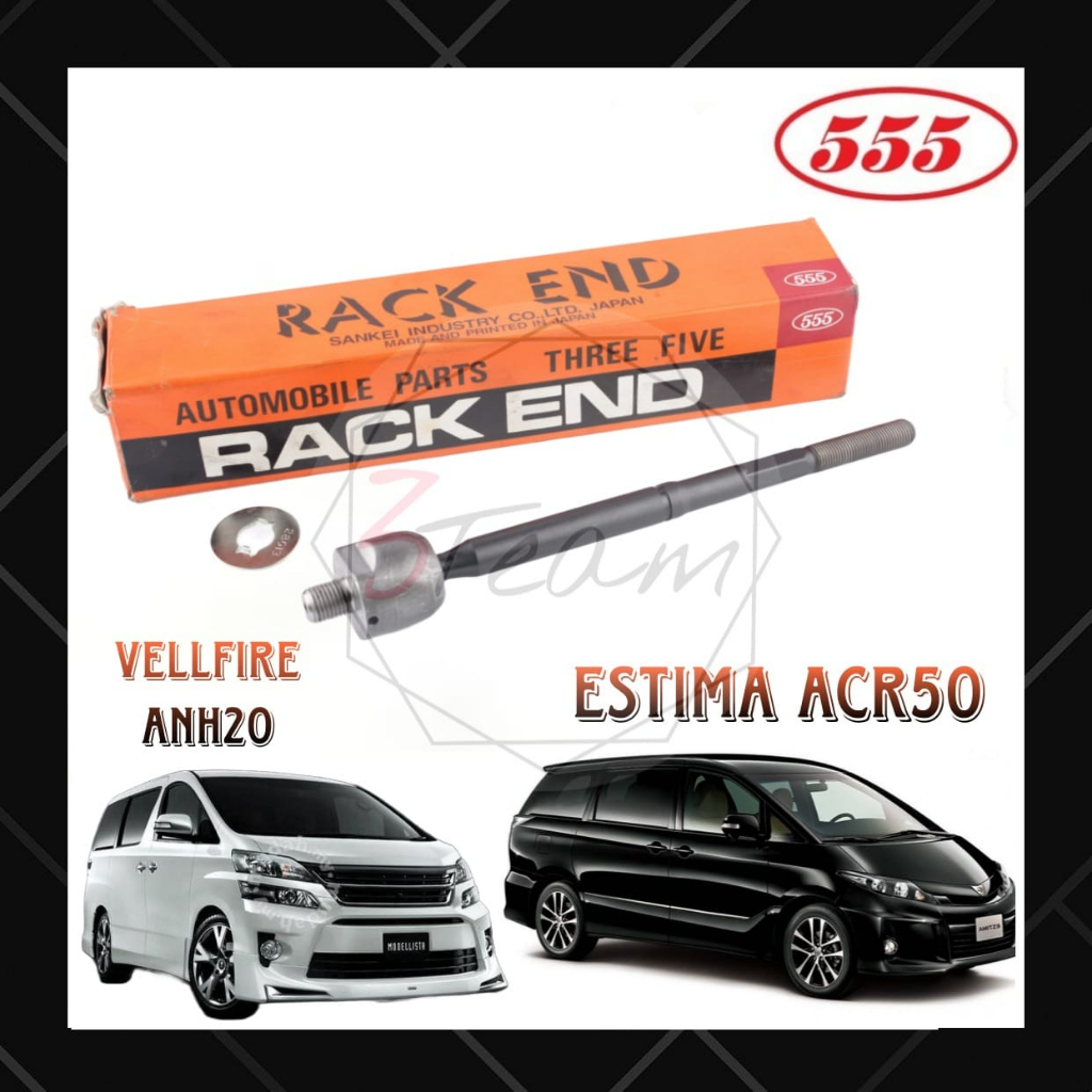555 Japan Rack End Set Toyota Estima ACR50 GSR50 Alphard Vellfire ANH20 ...