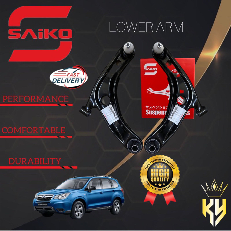 SAIKO FRONT LOWER ARM SUBARU FORESTER SJ 2013, LEGACY (20202SG000 ...