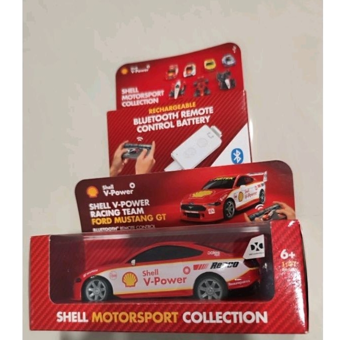 Shell Motorsports Collection Ford Mustang GT+ Bluetooth Remote Battery ...