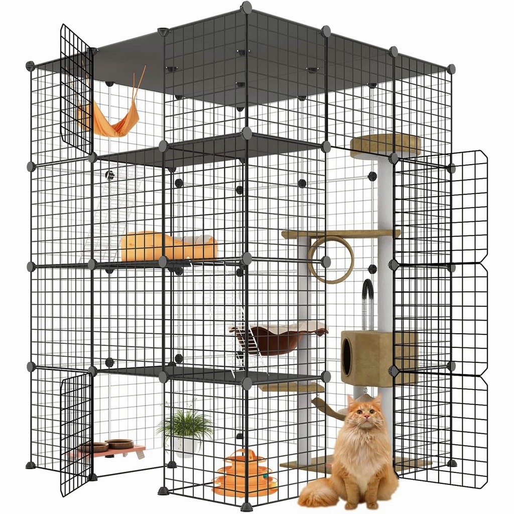 [Ready Stock] DIY Sangkar Kucing Cat Pet Cage | Shopee Malaysia