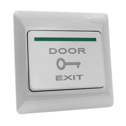 Door Exit Push Button for Card Access Controlled Door White Colour ...
