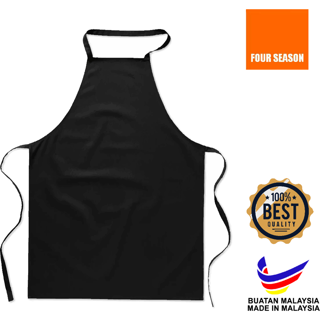 Polyester Kitchen Apron Chef Apron | Shopee Malaysia
