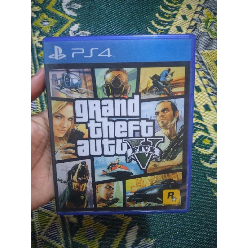 GTA V grand theft auto Ps4 used | Shopee Malaysia