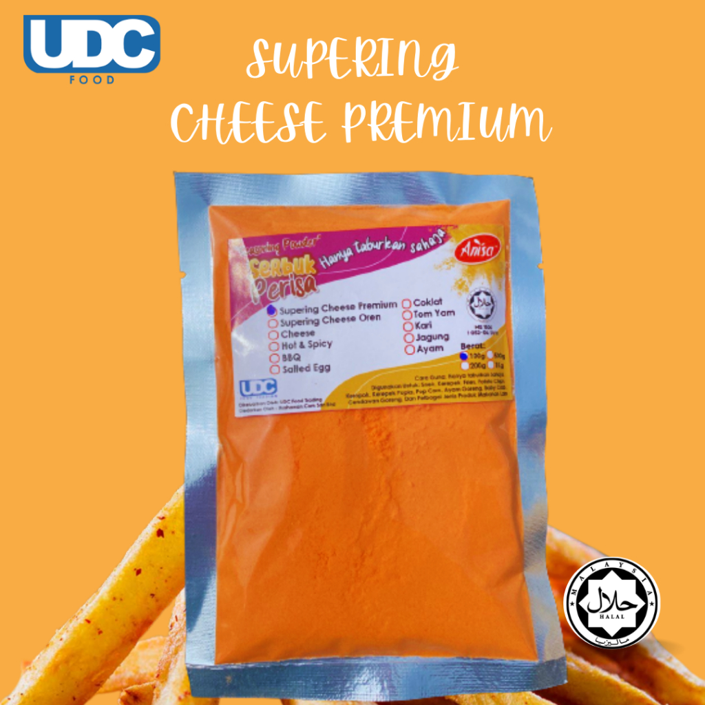 200gram SERBUK PERISA KEREPEK SUPERING CHEESE PREMIUM VIRAL!!! / VIRAL ...