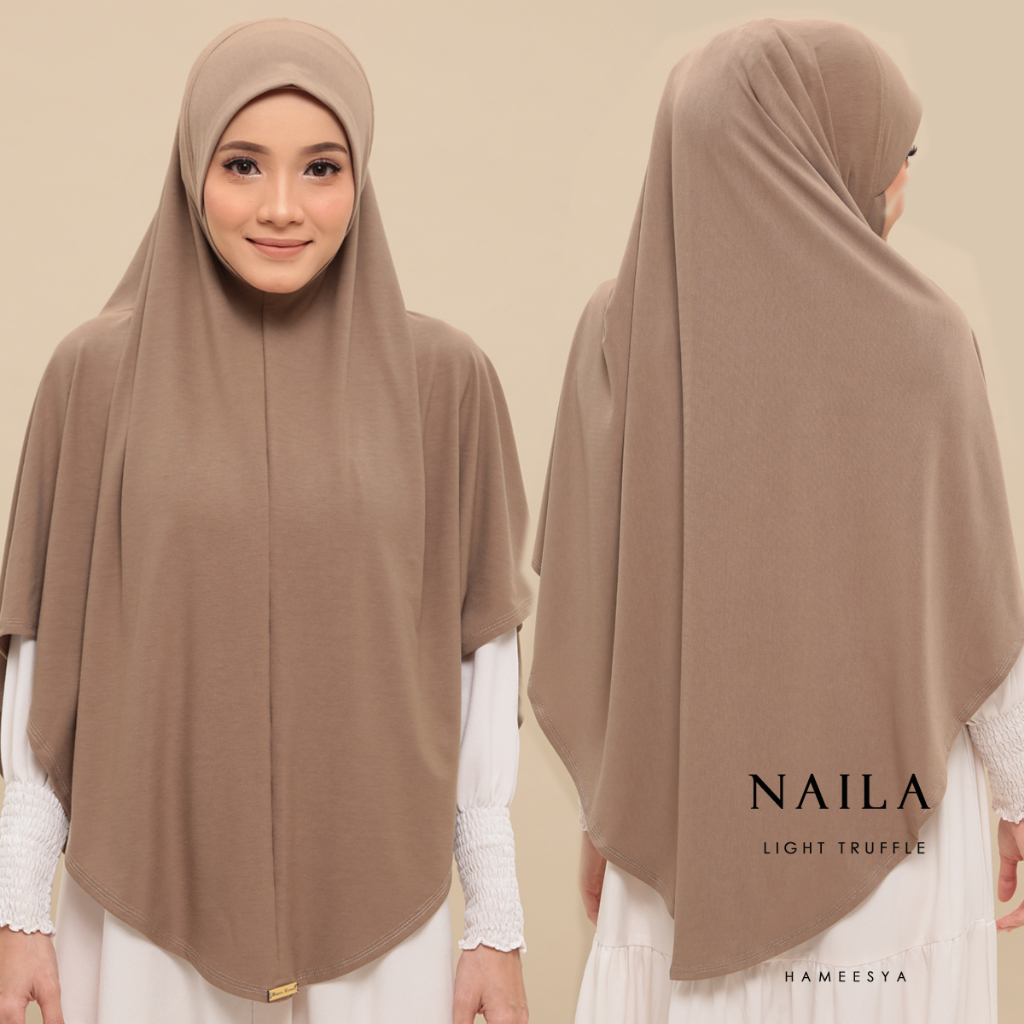 Tudung Labuh Cotton NAILA Tudung Berdagu Tudung Ironless Tudung Sarung ...