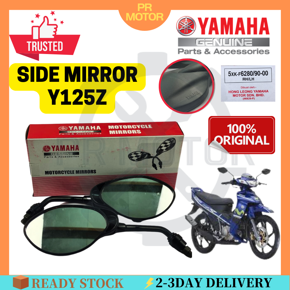 ORIGINAL YAMAHA Y125 Y125Z Y125ZR Y15 Y16 SIDE MIRROR DAUN CERMIN SISI KIRI KANAN | Shopee Malaysia