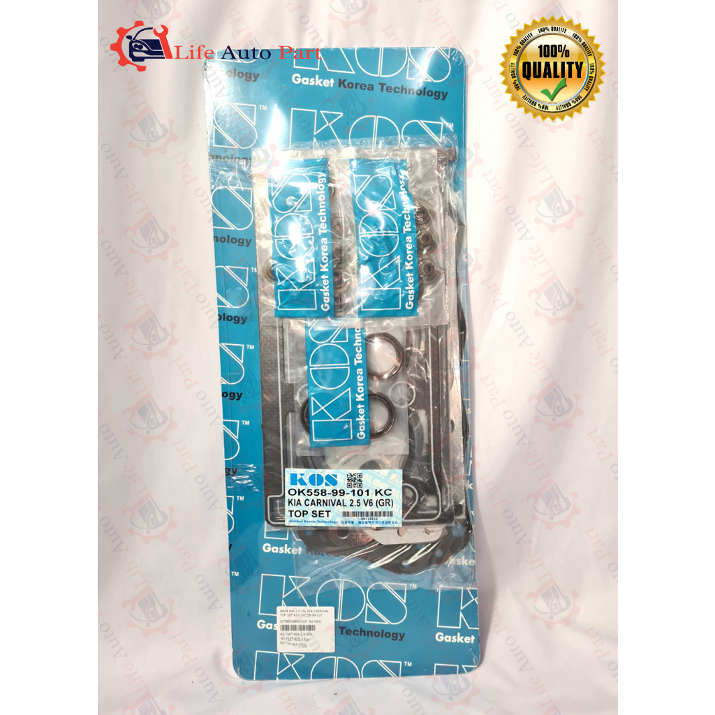 NAZA RIA KIA CARNIVAL 2.5 V6 KRV6 ENGINE TOP SET (CARBON) | Shopee Malaysia