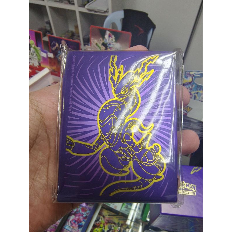 Ready Stock - Pokemon Card Sleeve - Pokemon centre sleeve, Pokemon ...