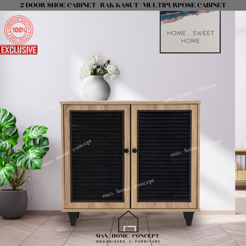 SHOE CABINET | RAK KASUT | MULTIPURPOSE CABINET | ALMARI KASUT | RAK ...