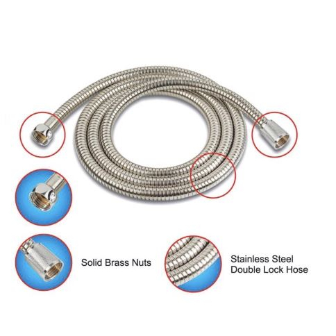 ISANO 4'5'6' STAINLESS STEEL FLEXIBLE SPRING HOSE SUS304 SHOWER HOSE ...