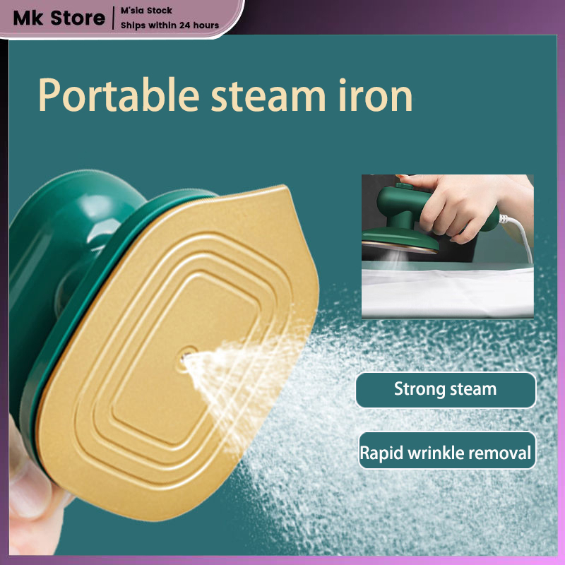 【M'sia Stock】 Mini Portable Steam ironing machine Wet and dry hanging ...