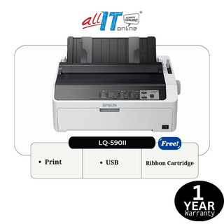 Epson LQ-590IIN / Epson LQ-590II Dotmatrix Printer 24-Pin Impact ...