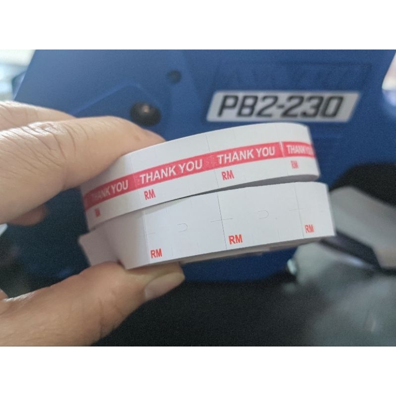 🔥READY STOCK🔥10ROLL NIVLAC SATO PB PB2 HAND LABELLER STICKER PRICE TAG ...
