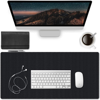 Large Mouse Pad with Stitched Edge, Anti-Slip Mouse Mat, 3mm Rubber ...