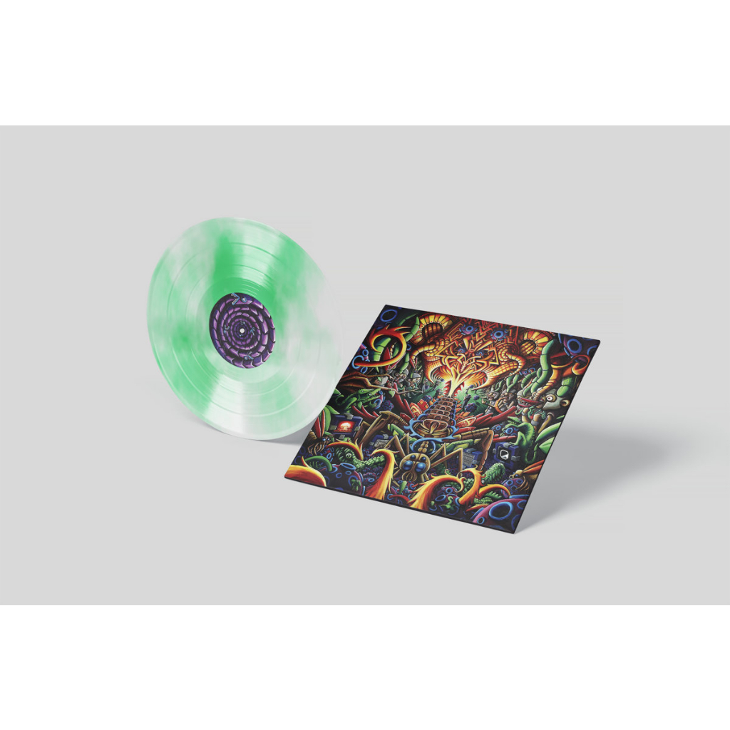 LP Culprate Deliverance Album Limited Edition Green Smoke Piring Hitam ...
