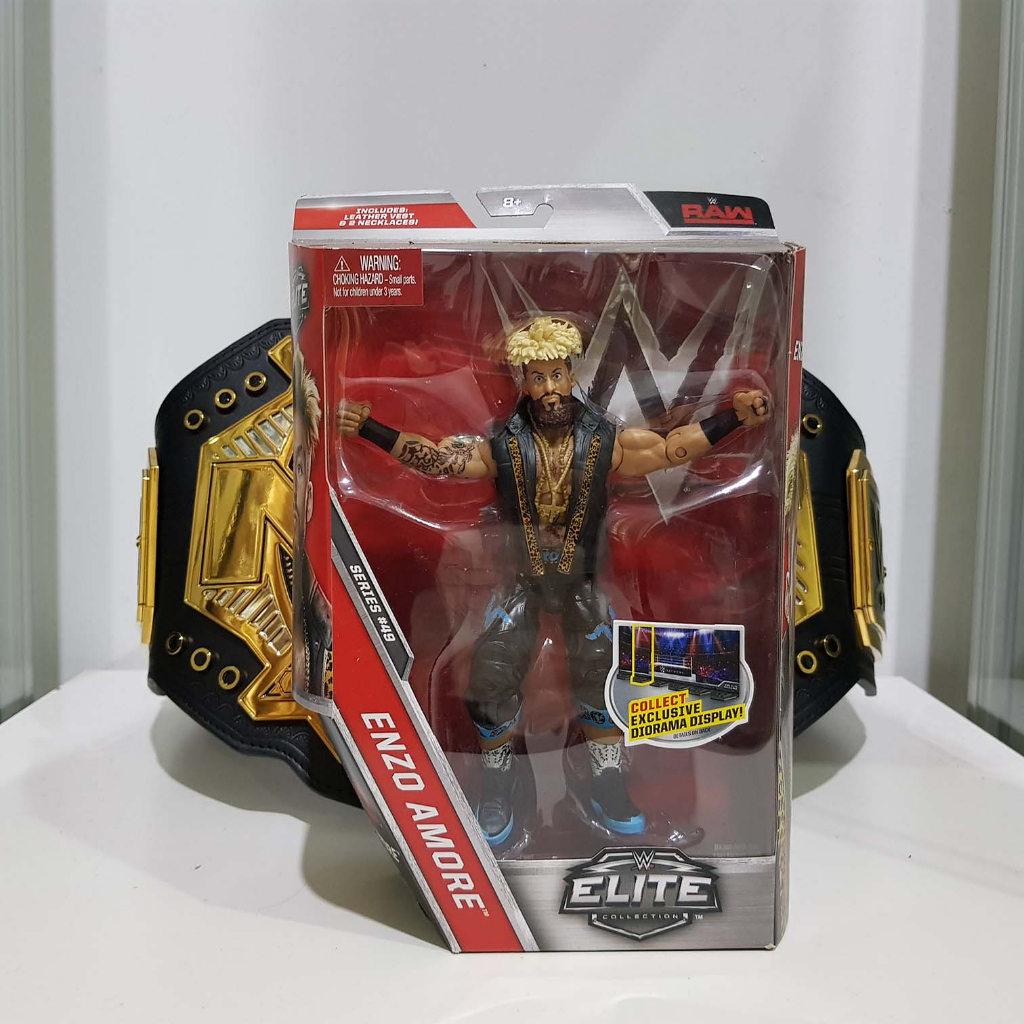 Enzo Amore - WWE Elite Collection - Series 49 - Mattel Action Figure ...