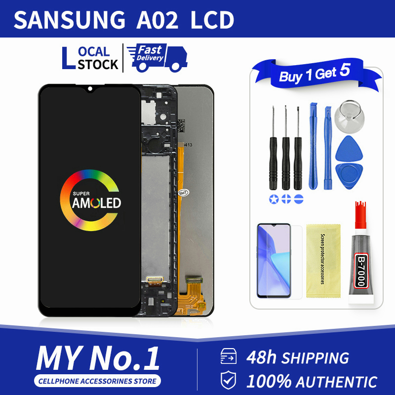 Original LCD with Frame for Samsung A02 SM-A022 A022M A022FN/DS A022F ...