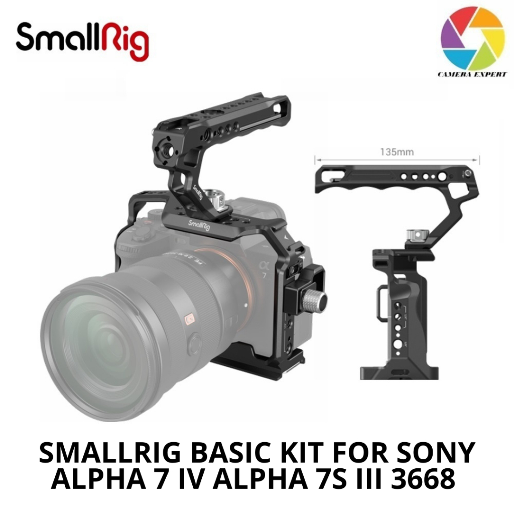 SmallRig 3668 / 3668B Basic Camera Cage Kit for Sony A7IV & A7SIII ...