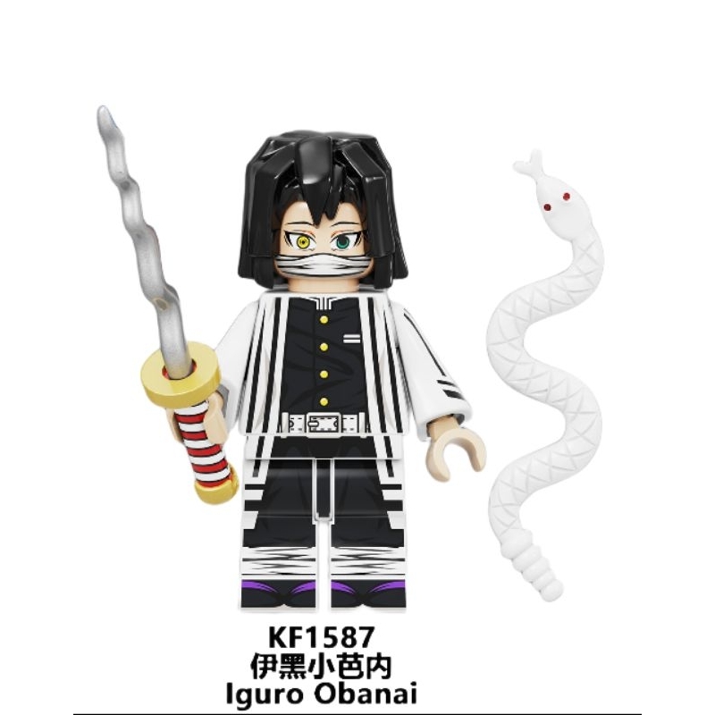 Demon Slayer Tanjiro Kamado Nezuko Minifigure Building block Great for ...
